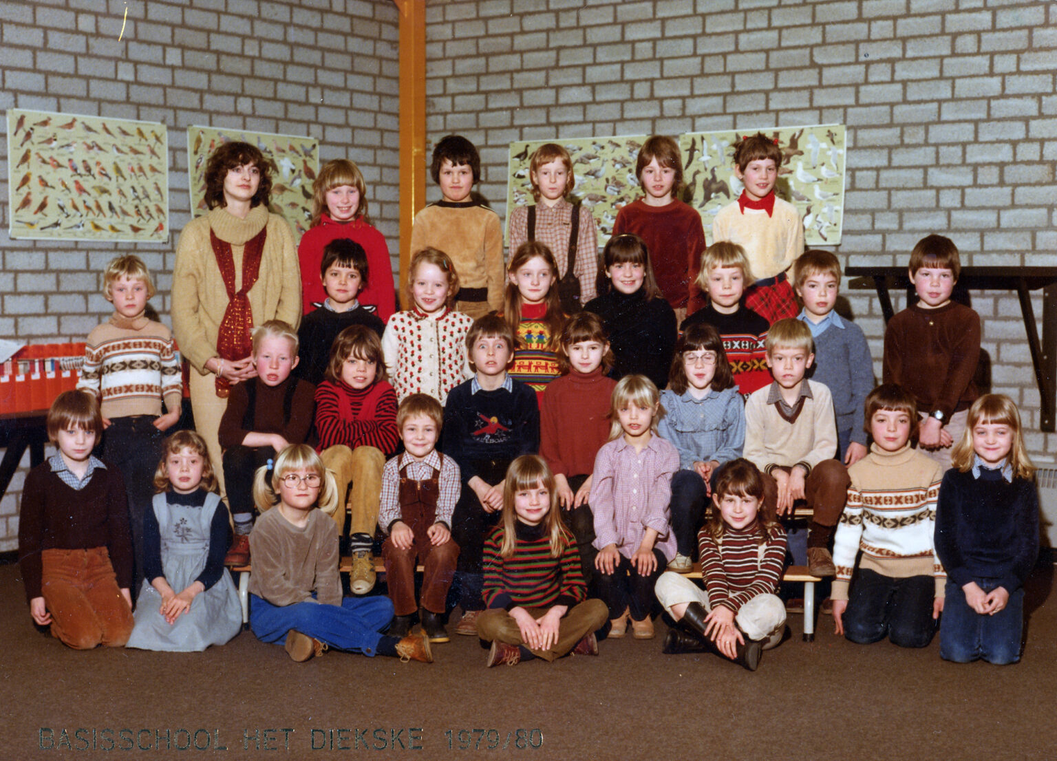 Klassefoto 1979-1980 | Afferden-limburg.nl